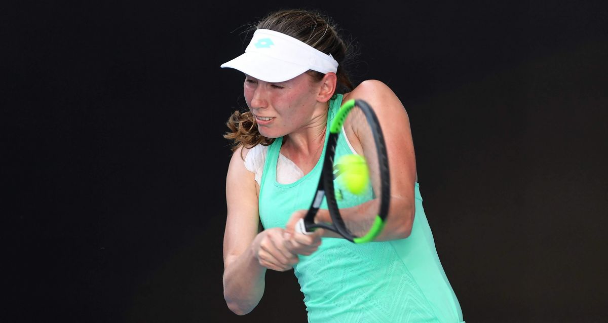EKATERINA ALEXANDROVA at Australian Open Tennis Tournament in Melbourne ...