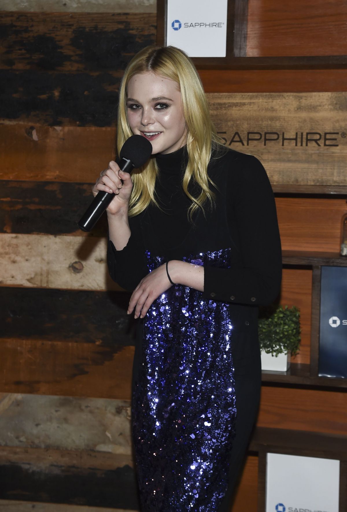 ELLE FANNING at I Think We’re Alone Now Afterparty in Park City 01/21 ...