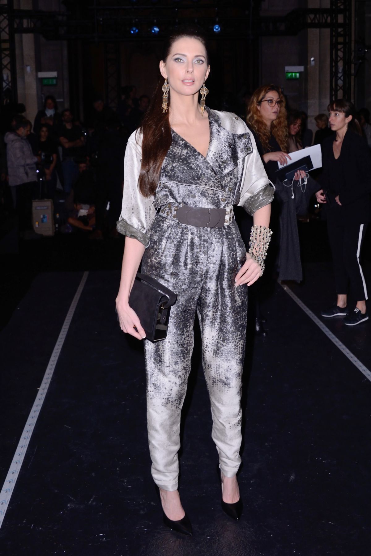 FREDERIQUE BEL at Julien Fournie Fashion Show in Paris 01/23/2018 ...