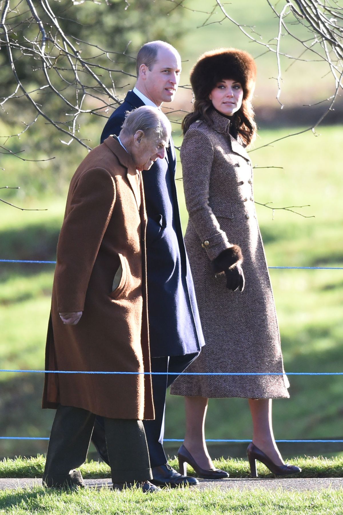 KATE MIDDLETON at Church Service at St Mary Magdalene Church in ...