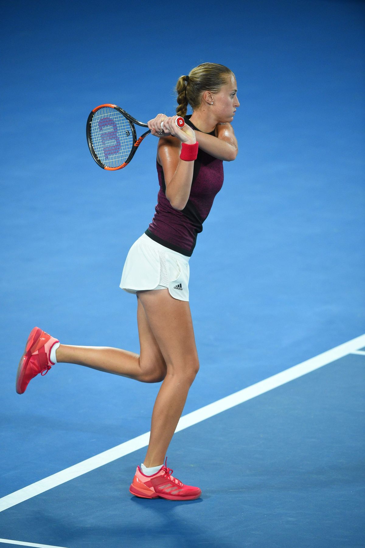 KRISTINA MLADENOVIC at Practice Session at Australian Open Tennis ...