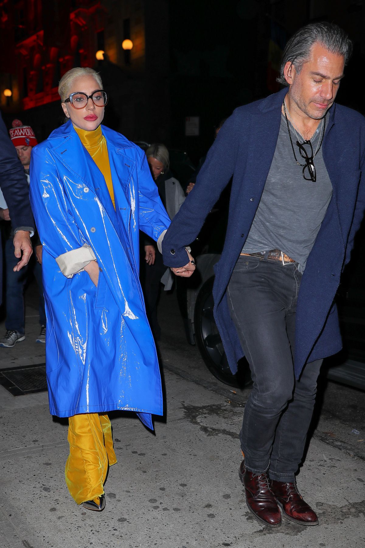 LADY GAGA Leaves Marta Italian Restaurant in New York 01/27/2018 ...