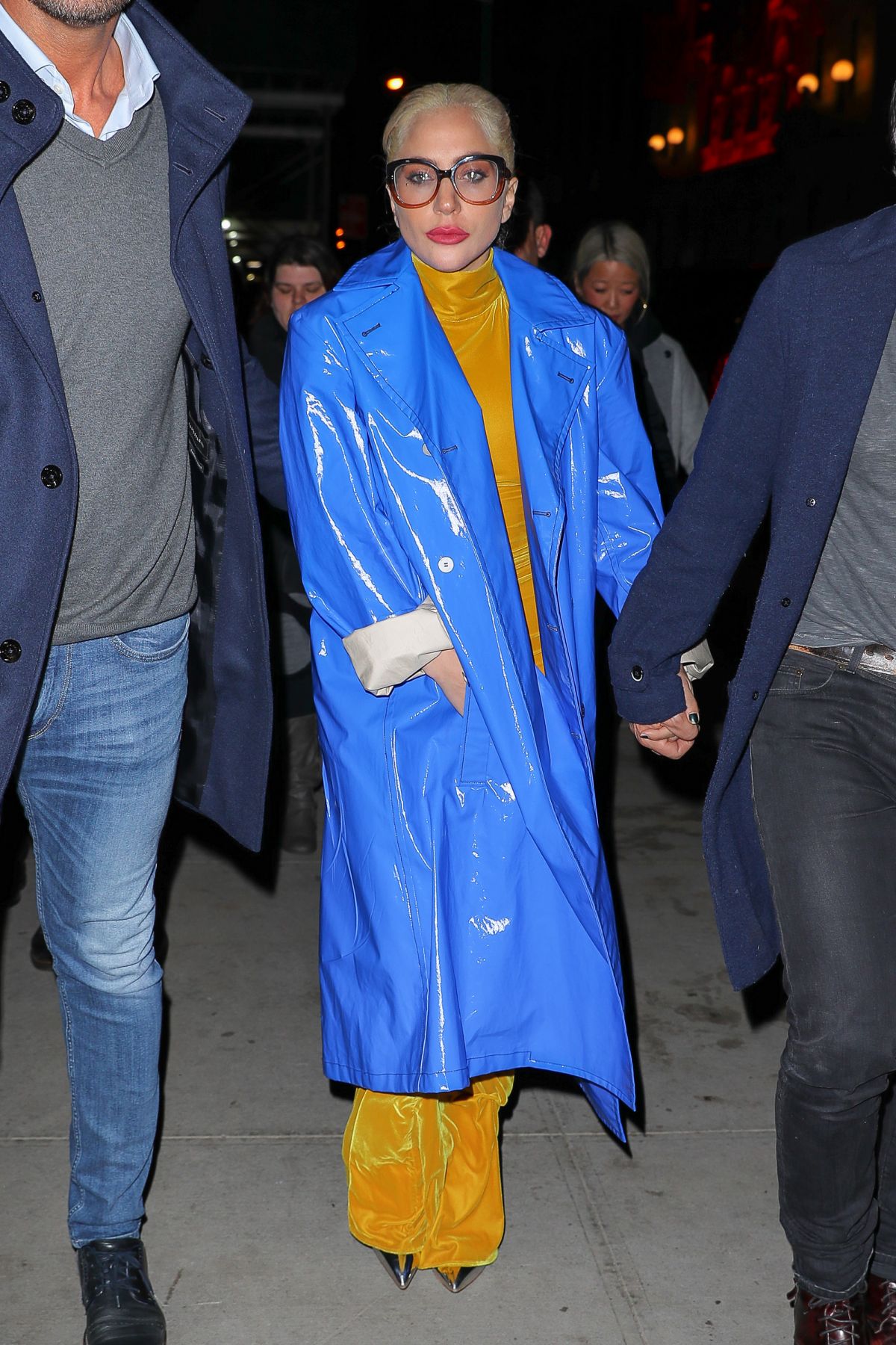 LADY GAGA Leaves Marta Italian Restaurant in New York 01/27/2018 ...