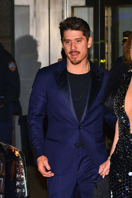 MARIAH CAREY and Bruan Tanaka Leaves Clive Davis Pre-Grammy Party in ...