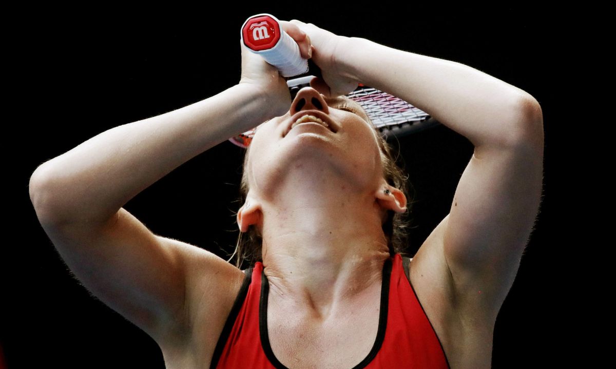 SIMONA HALEP at Australian Open Tennis Tournament in Melbourne 01/25 ...