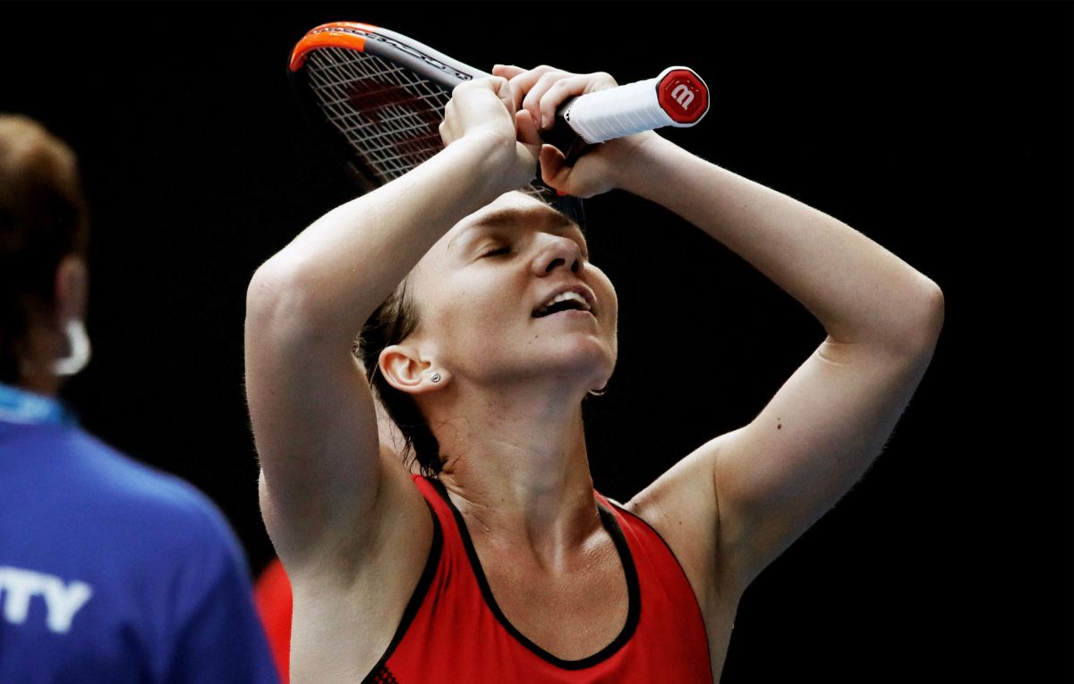 SIMONA HALEP at Australian Open Tennis Tournament in Melbourne 01/25 ...