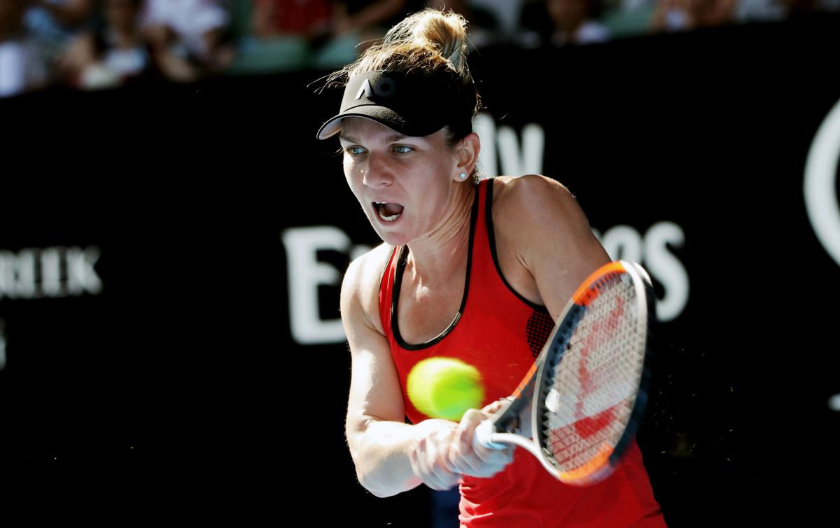 SIMONA HALEP at Australian Open Tennis Tournament in Melbourne 01/25 ...