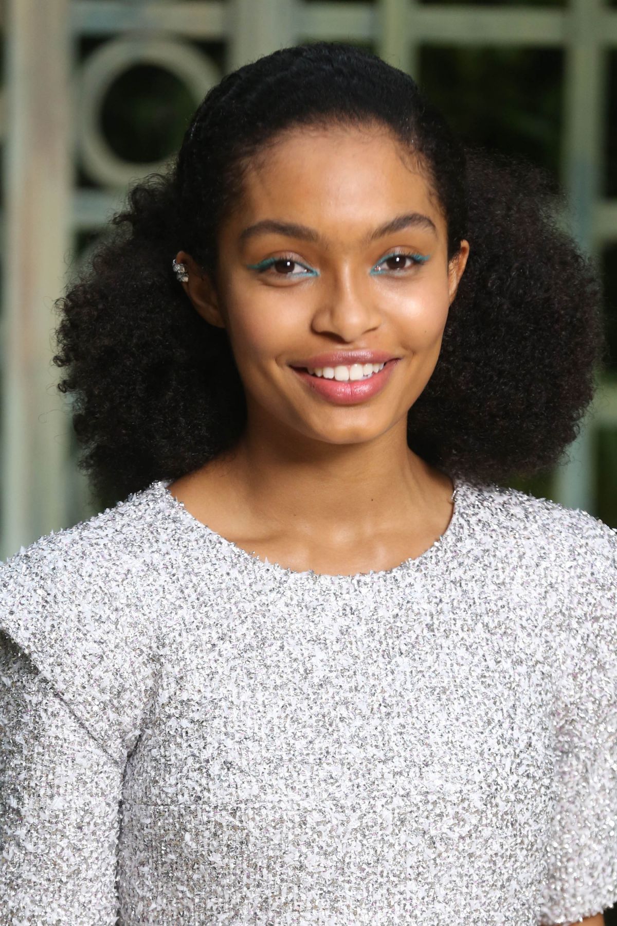 YARA SHAHIDI at Chanel Show at Spring/Summer 2018 Haute Couture Fashion ...