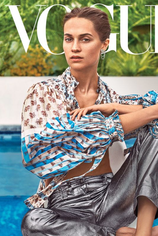 ALICIA VIKANDER in Vogue Magazine, March 2018 – HawtCelebs