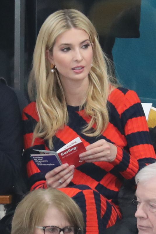 IVANKA TRUMP at Pyeongchang Winter Olympics Games in gGangneung 02/24 ...