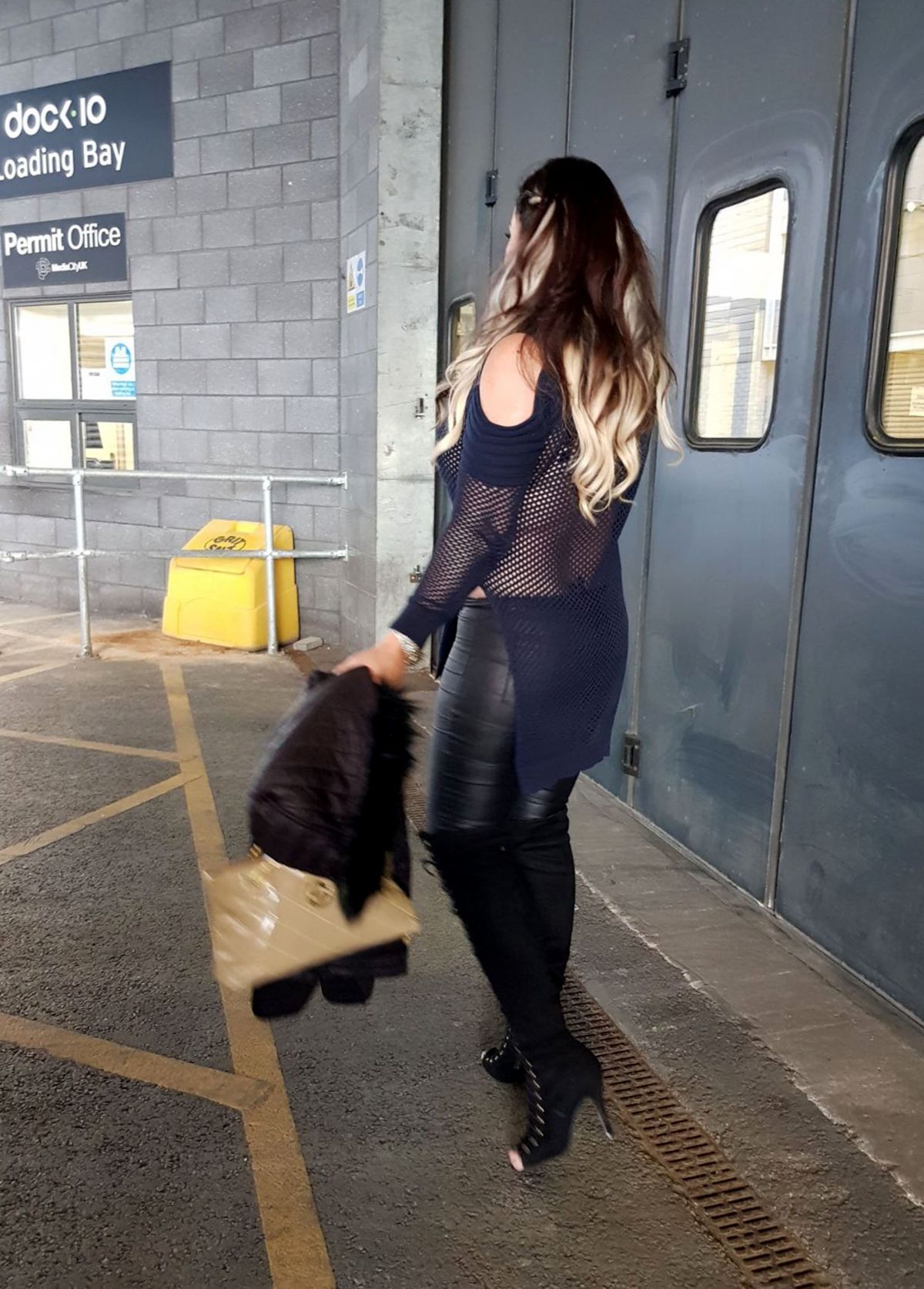 LISA APPLETON at Jeremy Kyle Studios in Manchester 02/23/2018 – HawtCelebs
