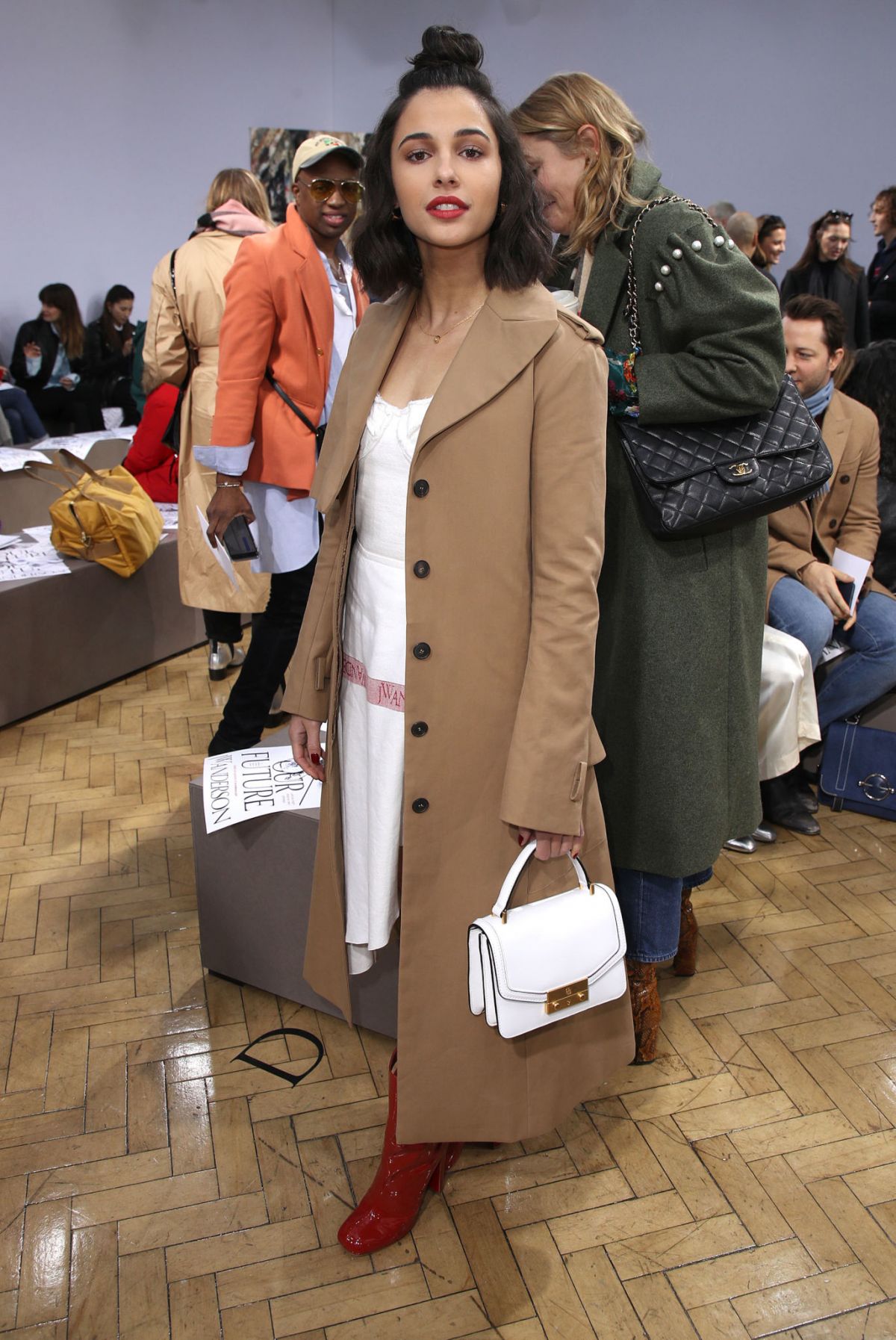 NAOMI SCOTT at JW Anderson Fashion Show at LFW in London 02/17/2018 ...