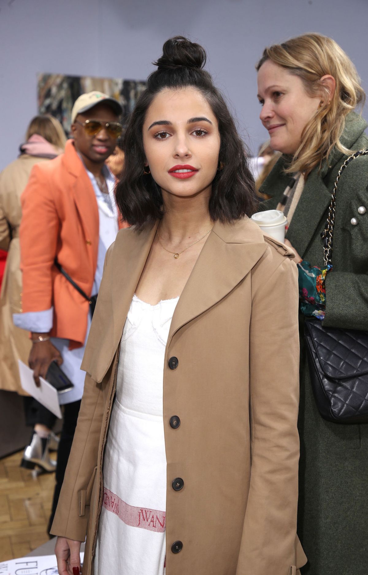 NAOMI SCOTT at JW Anderson Fashion Show at LFW in London 02/17/2018 ...