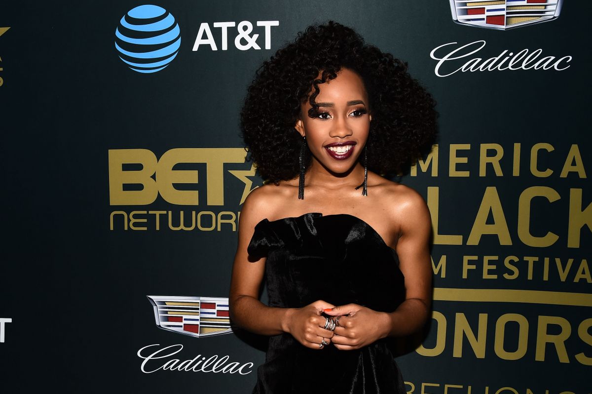 ZOE RENEE at American Black Film Festival in Los Angeles 02/25/2018 ...