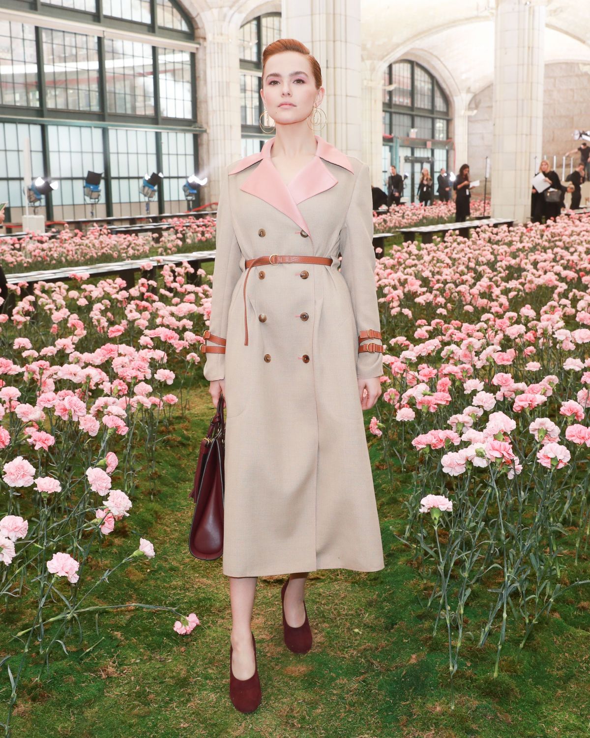 ZOEY DEUTCH at Tory Burch Fashion Show at New York Fashion Week 02/09 ...