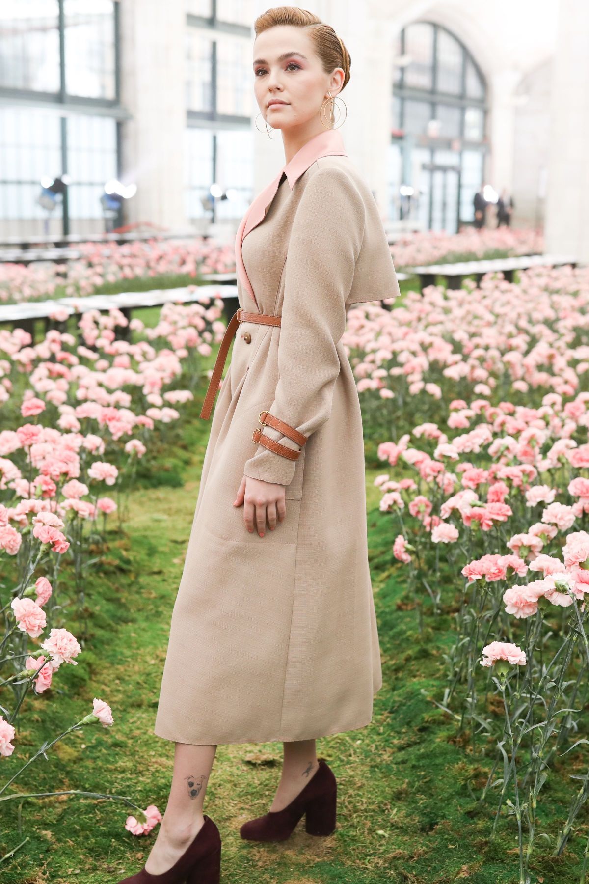 ZOEY DEUTCH at Tory Burch Fashion Show at New York Fashion Week 02/09 ...