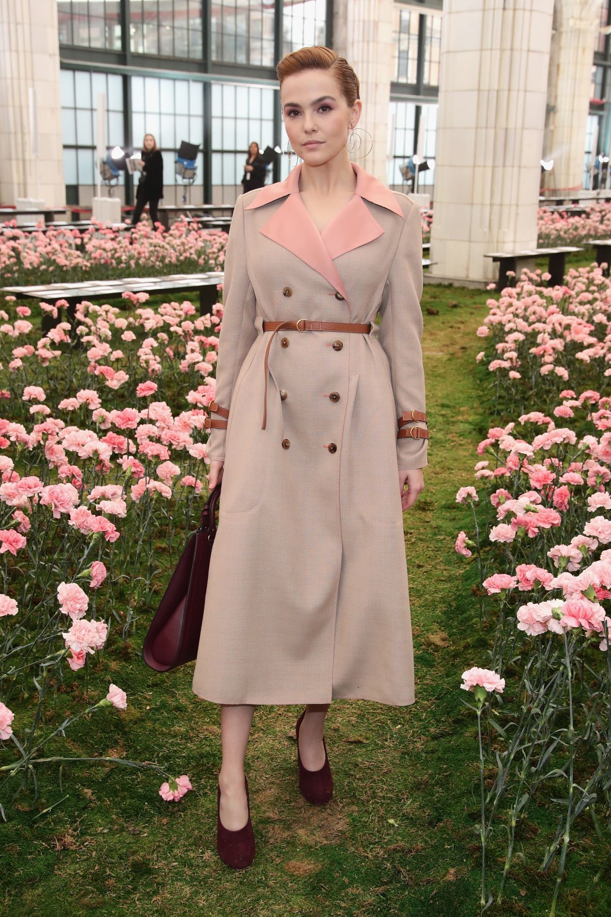 ZOEY DEUTCH at Tory Burch Fashion Show at New York Fashion Week 02/09 ...