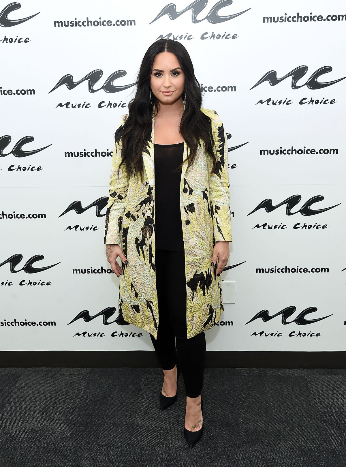 DEMI LOVATO at Music Choice Studios in New York 03/22/2018 – HawtCelebs