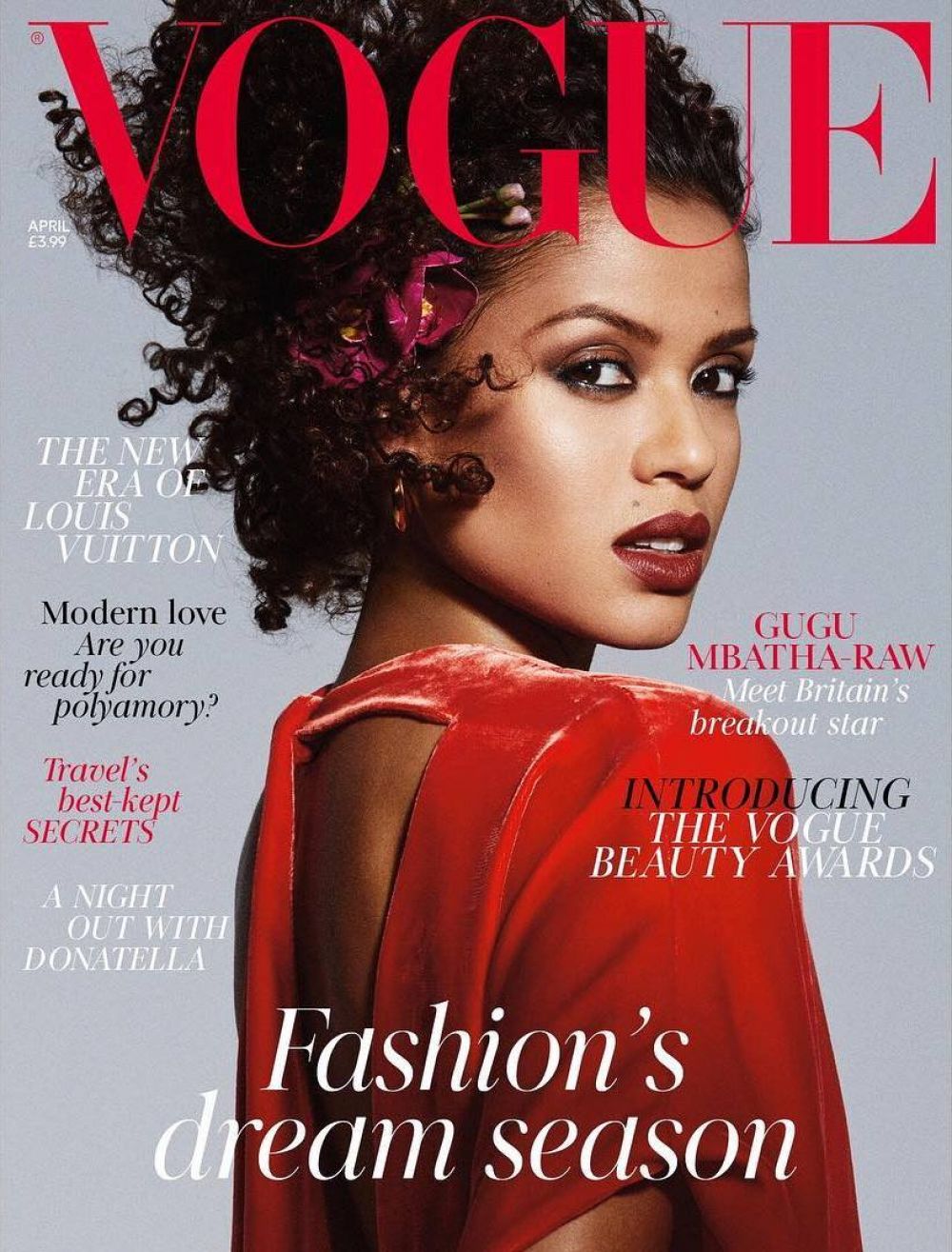 GUGU MBATHA RAW in Vogue Magazine, April 2018 – HawtCelebs