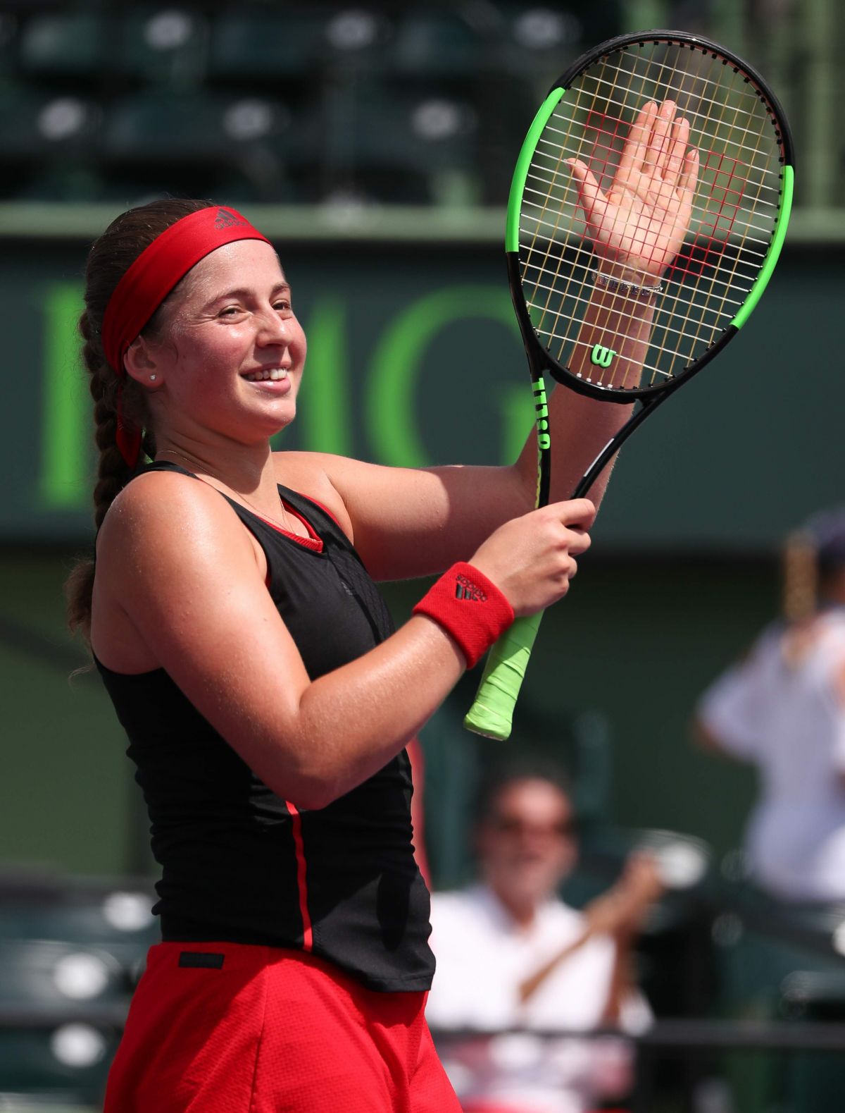 JELENA OSTAPENKO at 2018 Miami Open in Key Biscayne 03/28/2018 – HawtCelebs