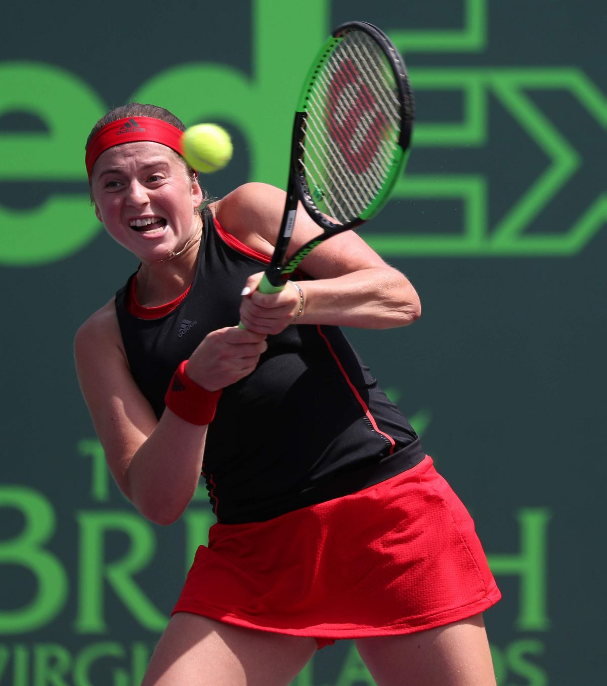 JELENA OSTAPENKO at 2018 Miami Open in Key Biscayne 03/28/2018 – HawtCelebs