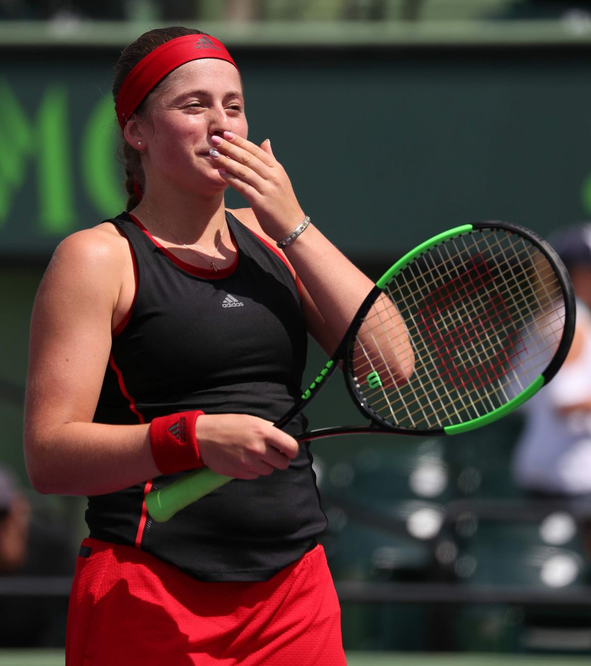 JELENA OSTAPENKO at 2018 Miami Open in Key Biscayne 03/28/2018 – HawtCelebs