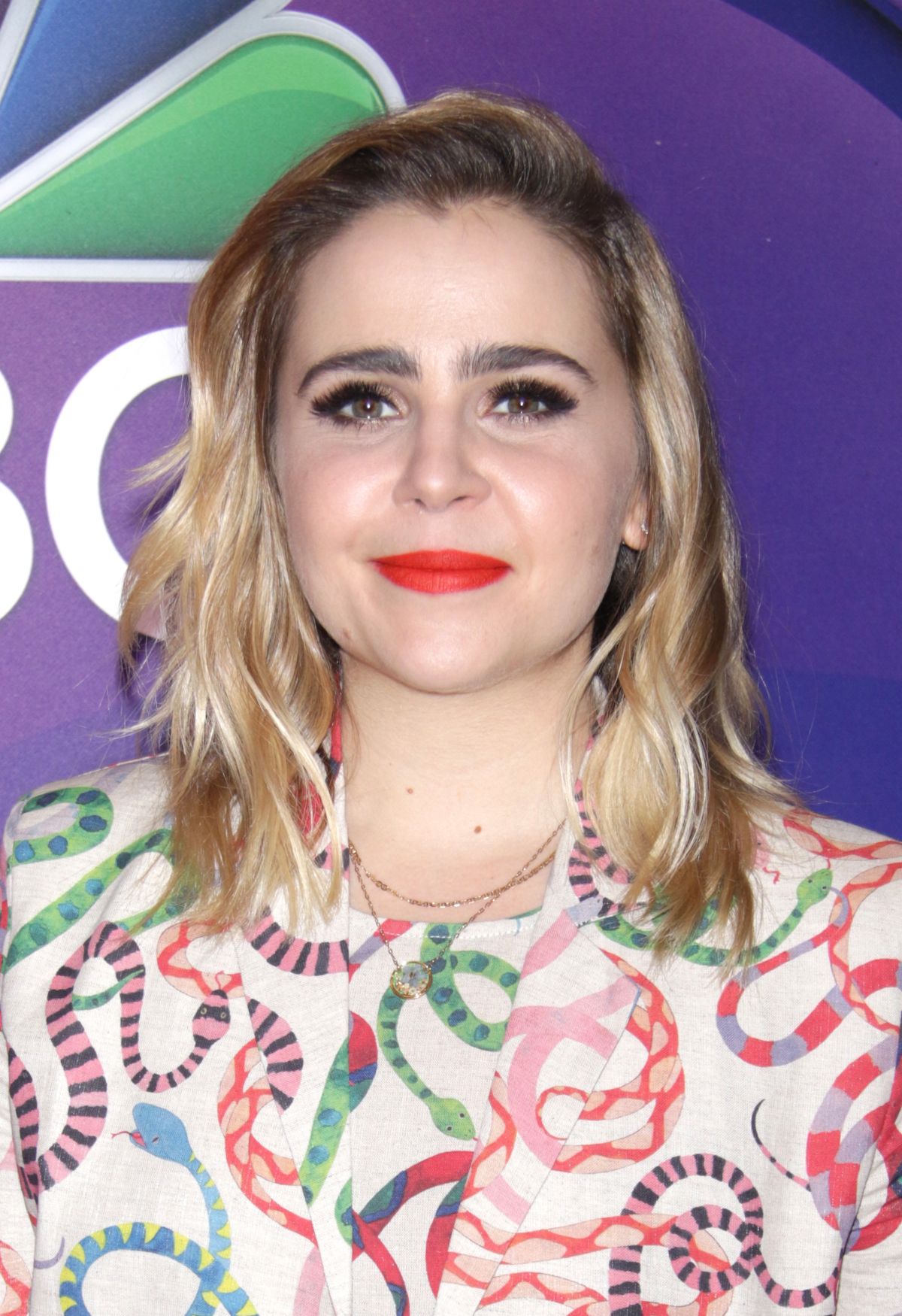 MAE WHITMAN at NBC Midseason Press Junket in New York 03/08/2018 ...