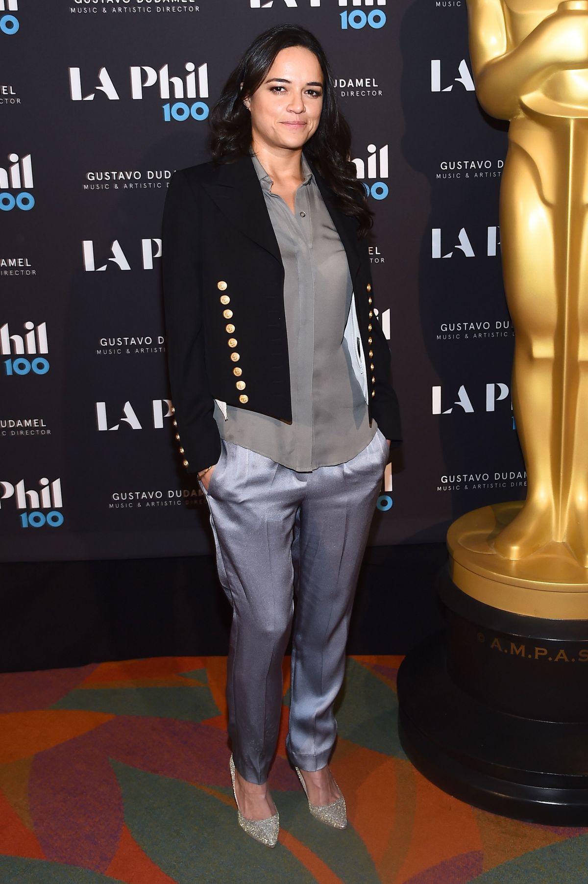 MICHELLE RODRIGUEZ at Oscar Concert Cocktails in Los Angeles 02/28/2018 ...