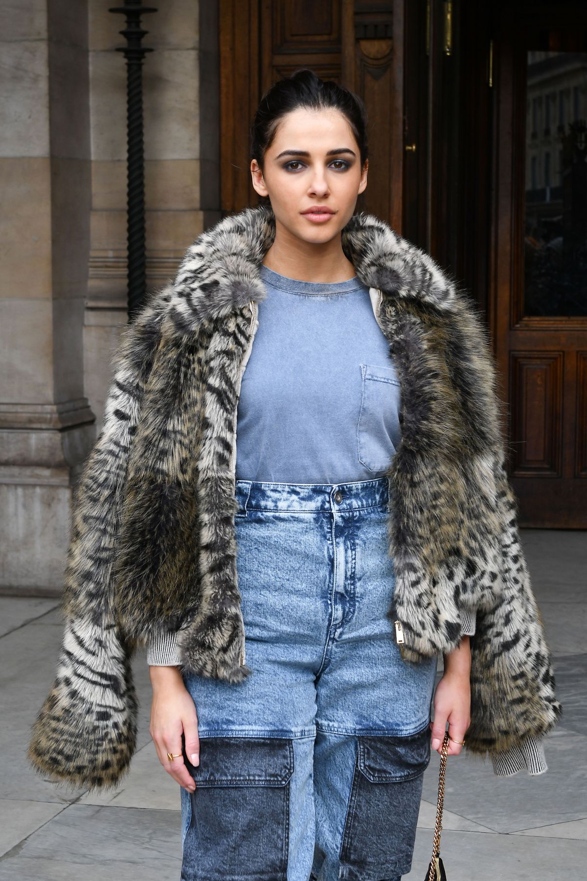 NAOMI SCOTT at Stella McCartney Show at Paris Fashion Week 03/05/2018 ...