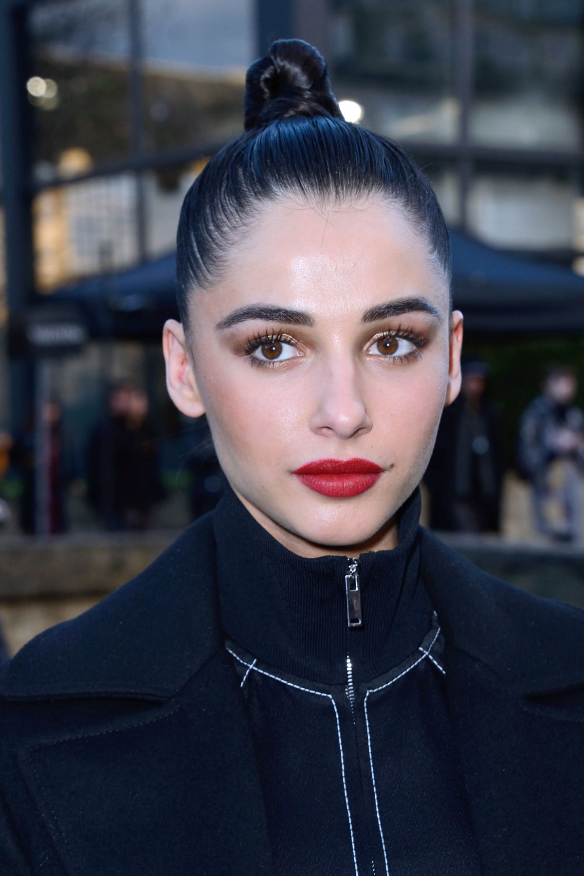 NAOMI SCOTT at Valentino Show at Paris Fashion Week 03/04/2018 – HawtCelebs