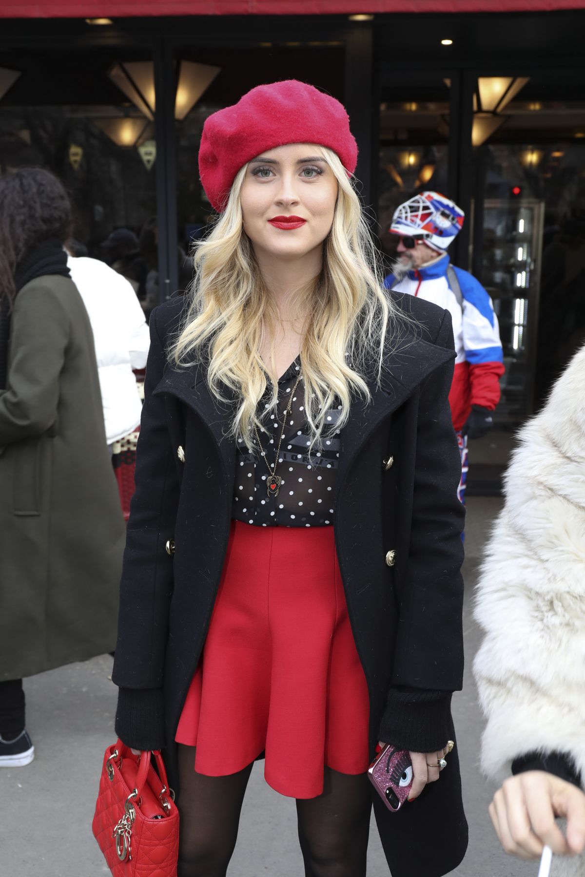 VALENTINA FERRAGNI at Christian Dior Fashion Show at PFW in Paris 02/27 ...
