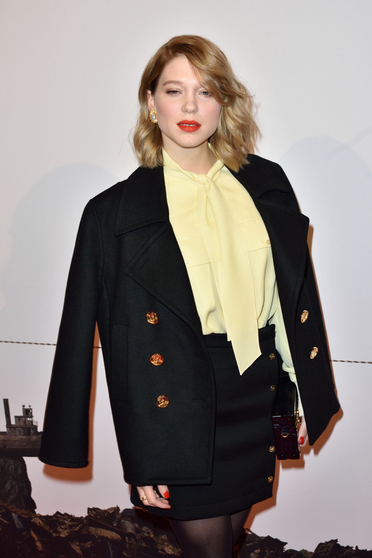 LEA SEYDOUX at Isle of Dogs Premiere at Cinema Gaumont Capucines in ...