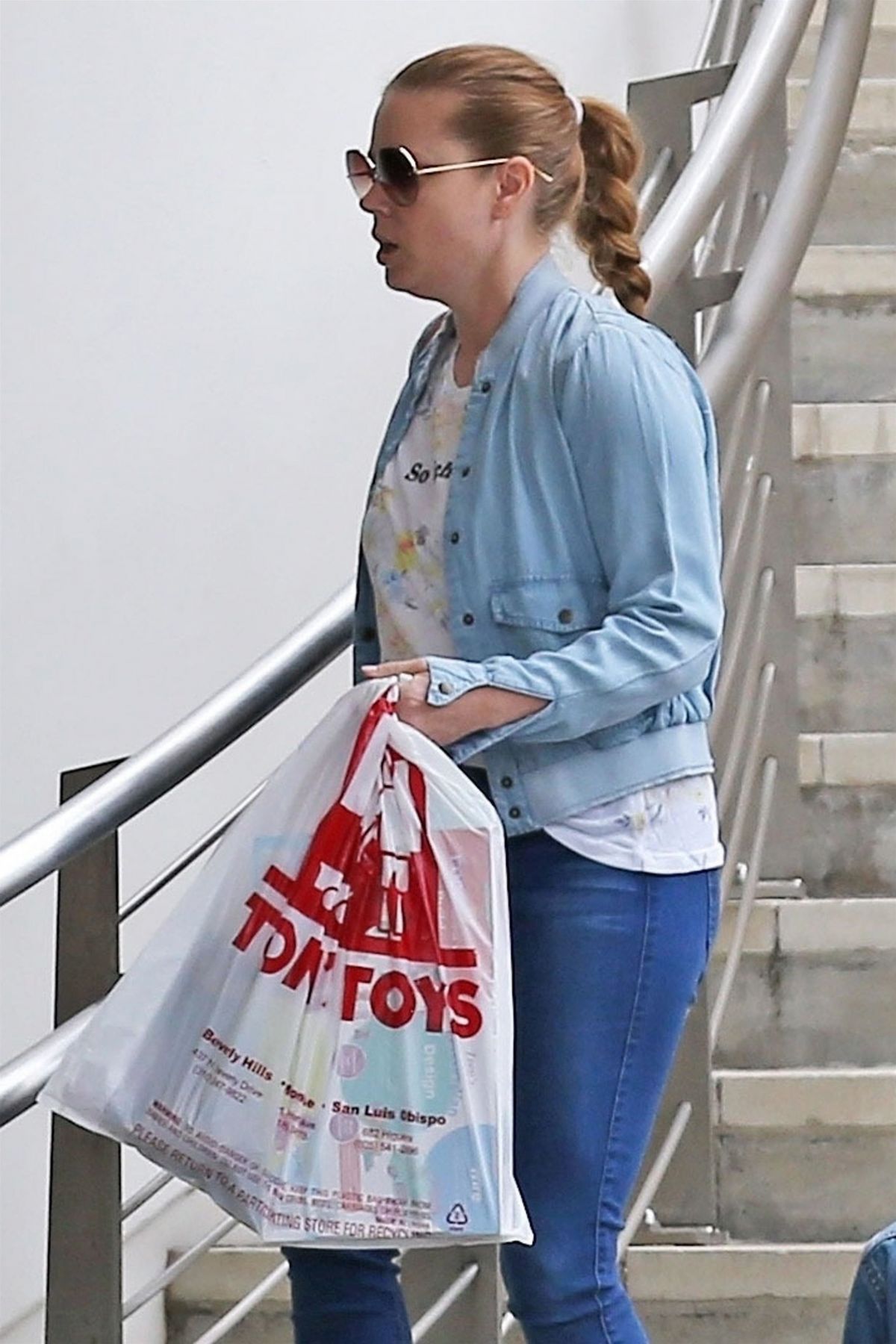 AMY ADAMS Shopping at Tom’s Toys in Beverly Hills 05/11/2018 – HawtCelebs