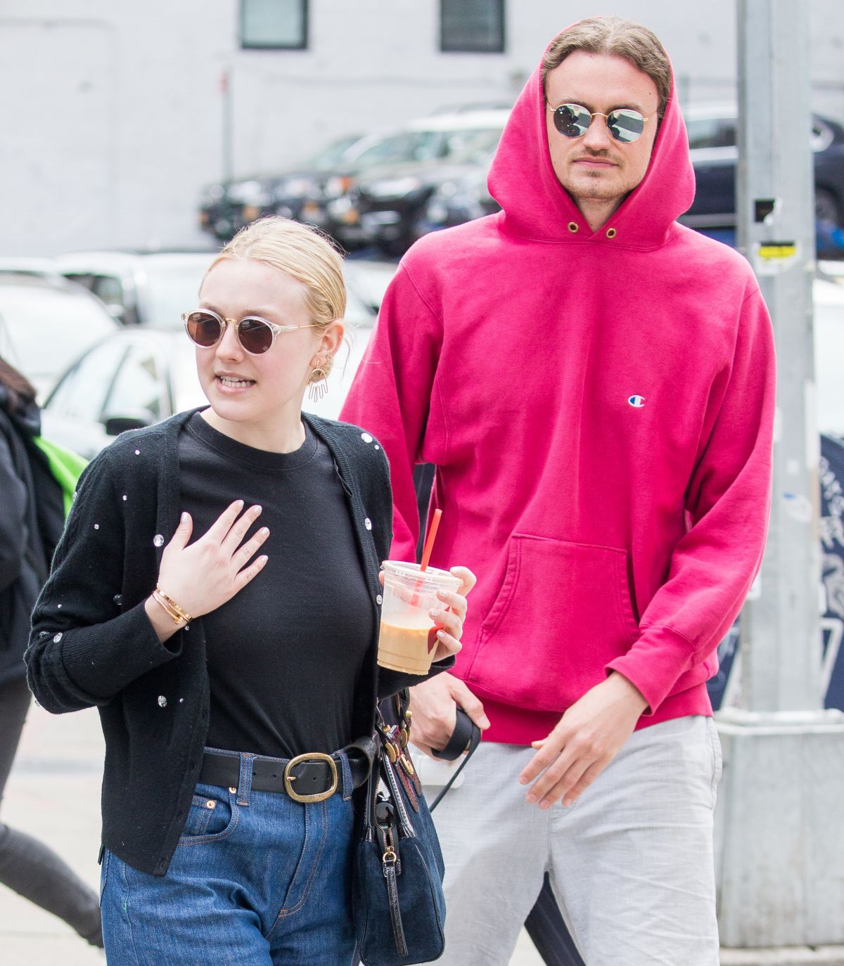 DAKOTA FANNING and Henry Frye Out in New York 05/10/2018 – HawtCelebs