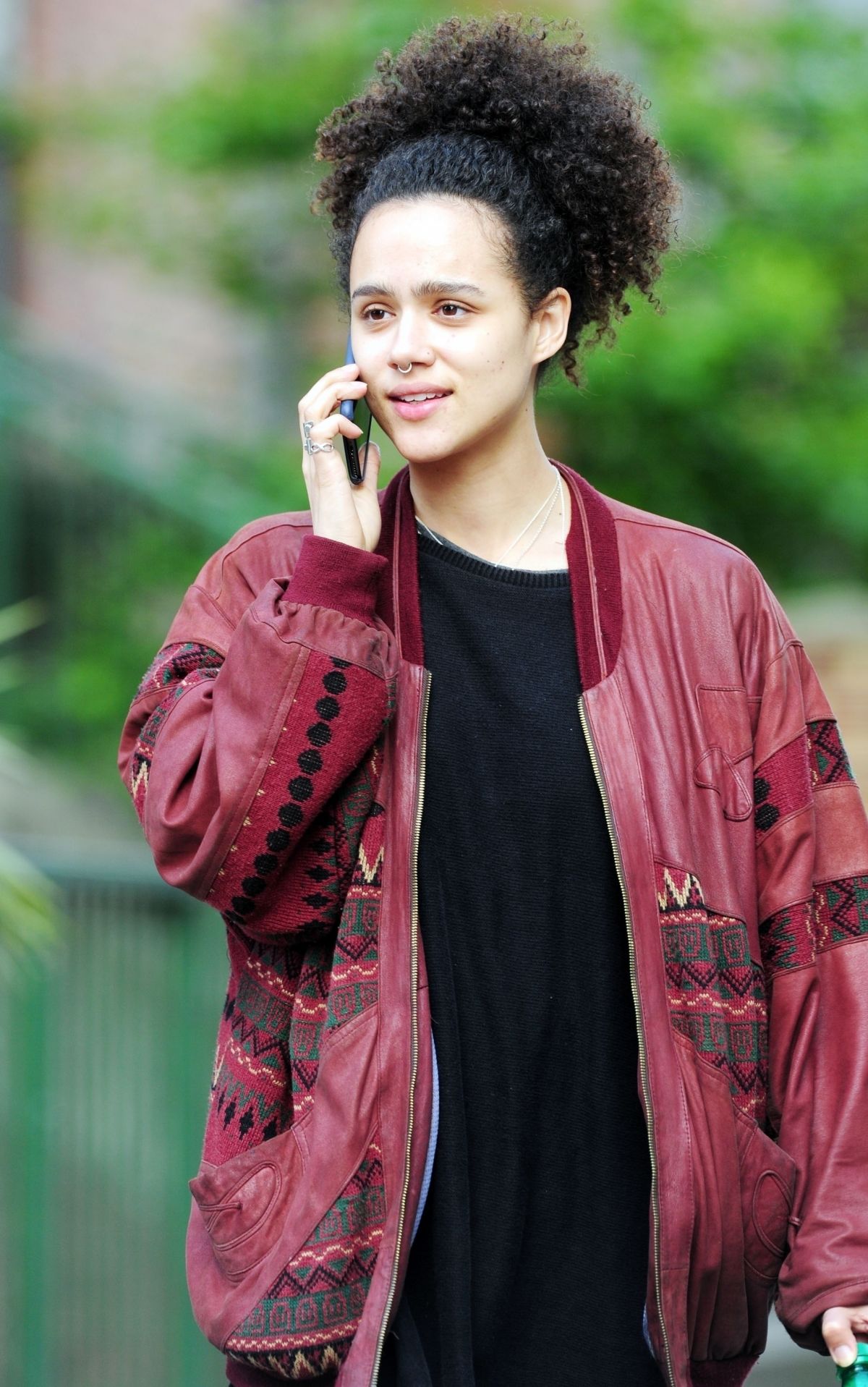 NATHALIE EMMANUEL Out in Notting Hill 05/16/2018 – HawtCelebs