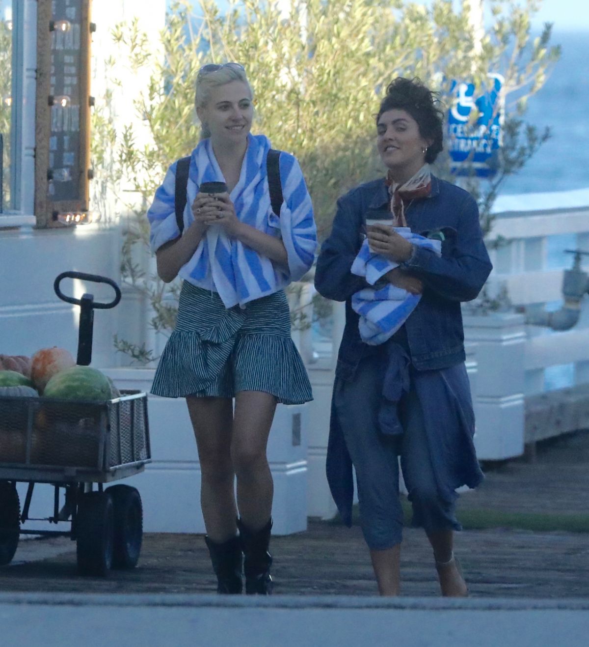 PIXIE LOTT Out on the Beach in Malibu 05/05/2018 – HawtCelebs