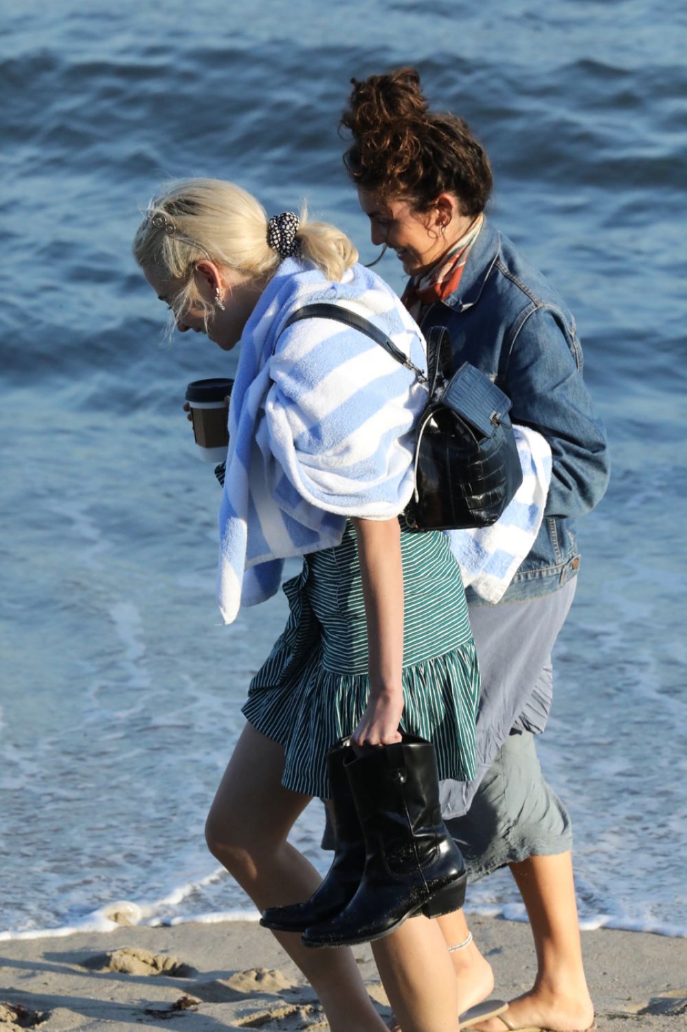 PIXIE LOTT Out on the Beach in Malibu 05/05/2018 – HawtCelebs