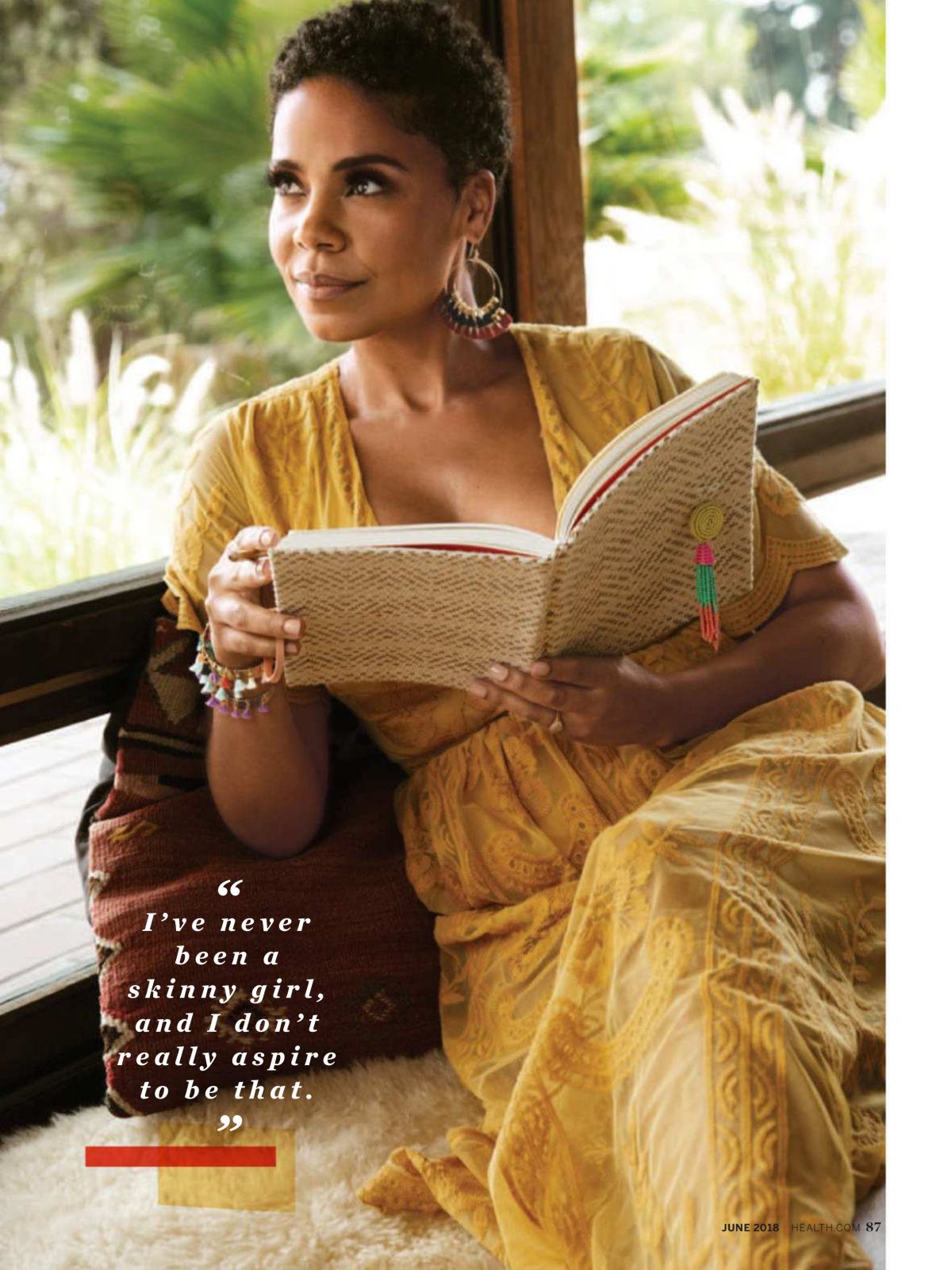SANAA LATHAN in Health Magazine, June 2018 Issue – HawtCelebs