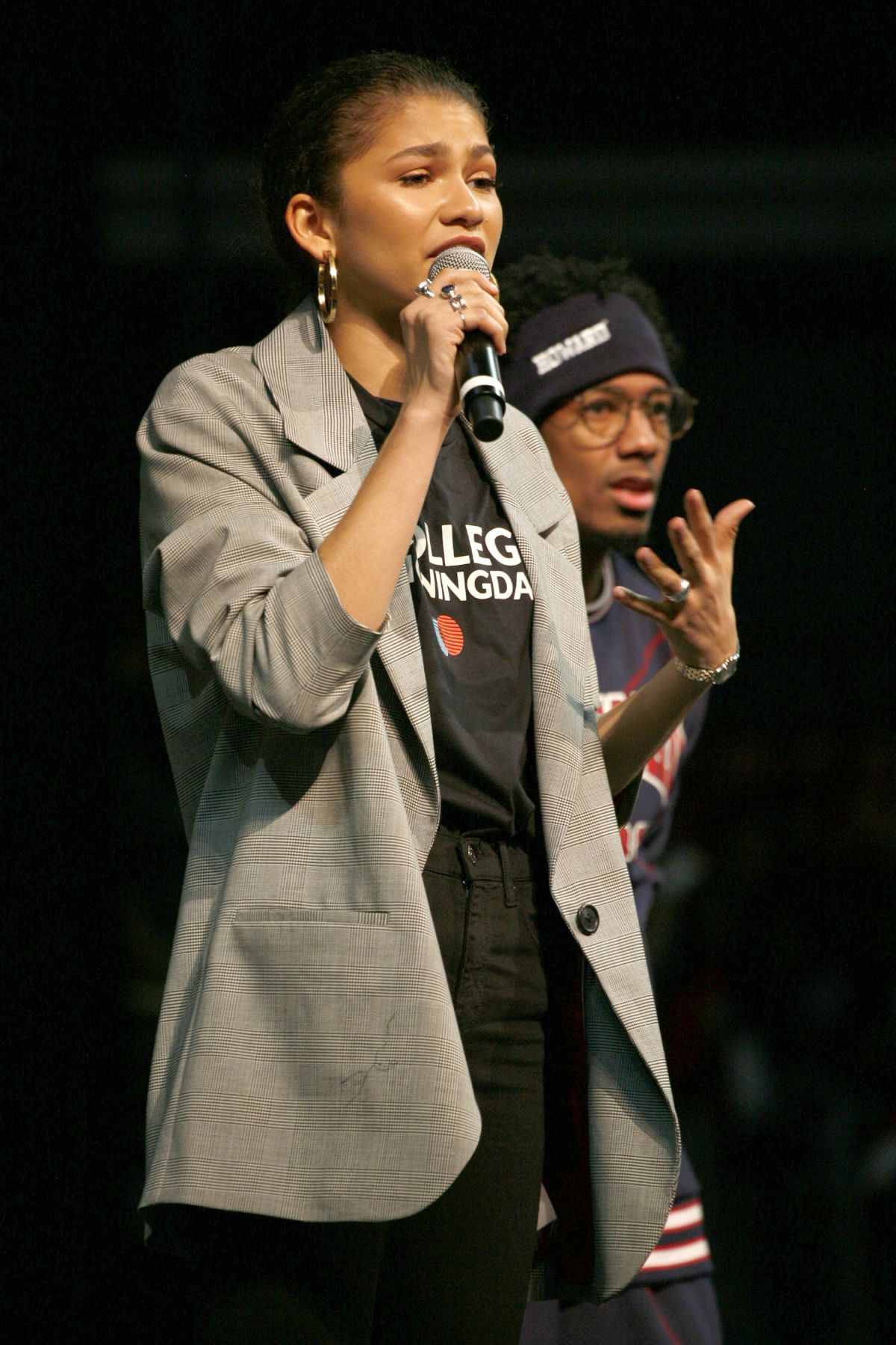 ZENDAYA at 5th National College Signing Day in Philadelphia 05/02/2018 ...