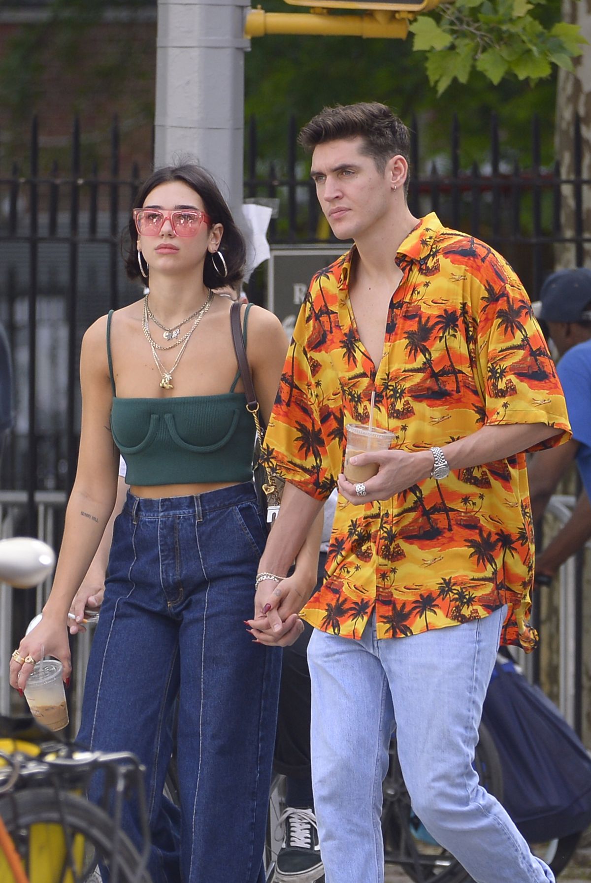 DUA LIPA And Isaac Carew Out In New York 06 19 2018 HawtCelebs DUA LIPA And Isaac Carew Out In New York 06 19 2018 HawtCelebs