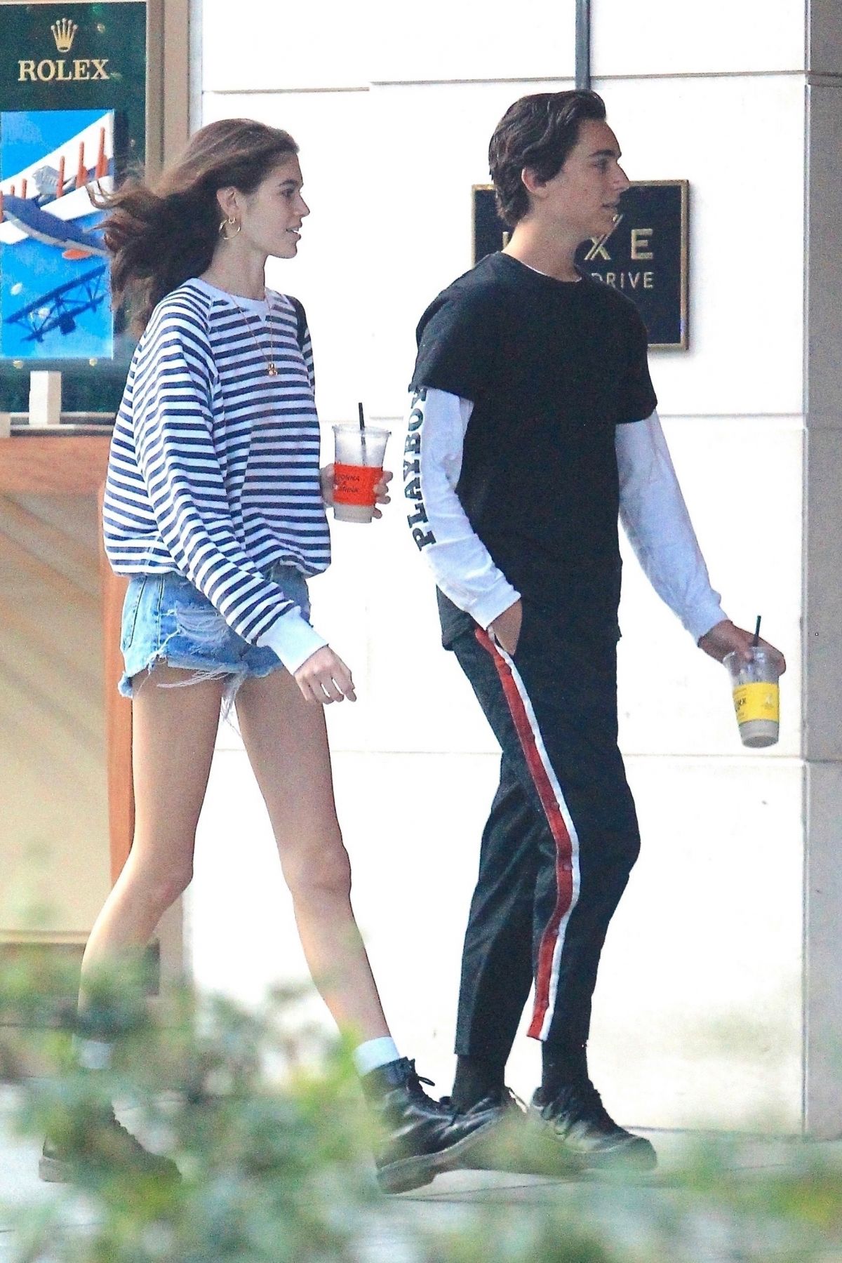 KAIA GERBER and Travis Jackson Out in Los Angeles 06/21/2018 – HawtCelebs