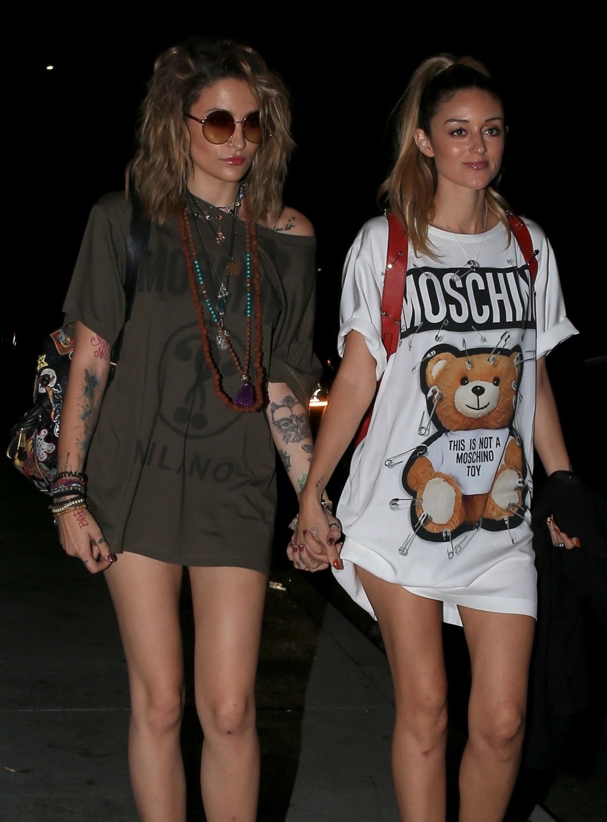 PARIS JACKSON and DJ CAROLINE D’AMORE at Moschino Party in Los Angeles ...