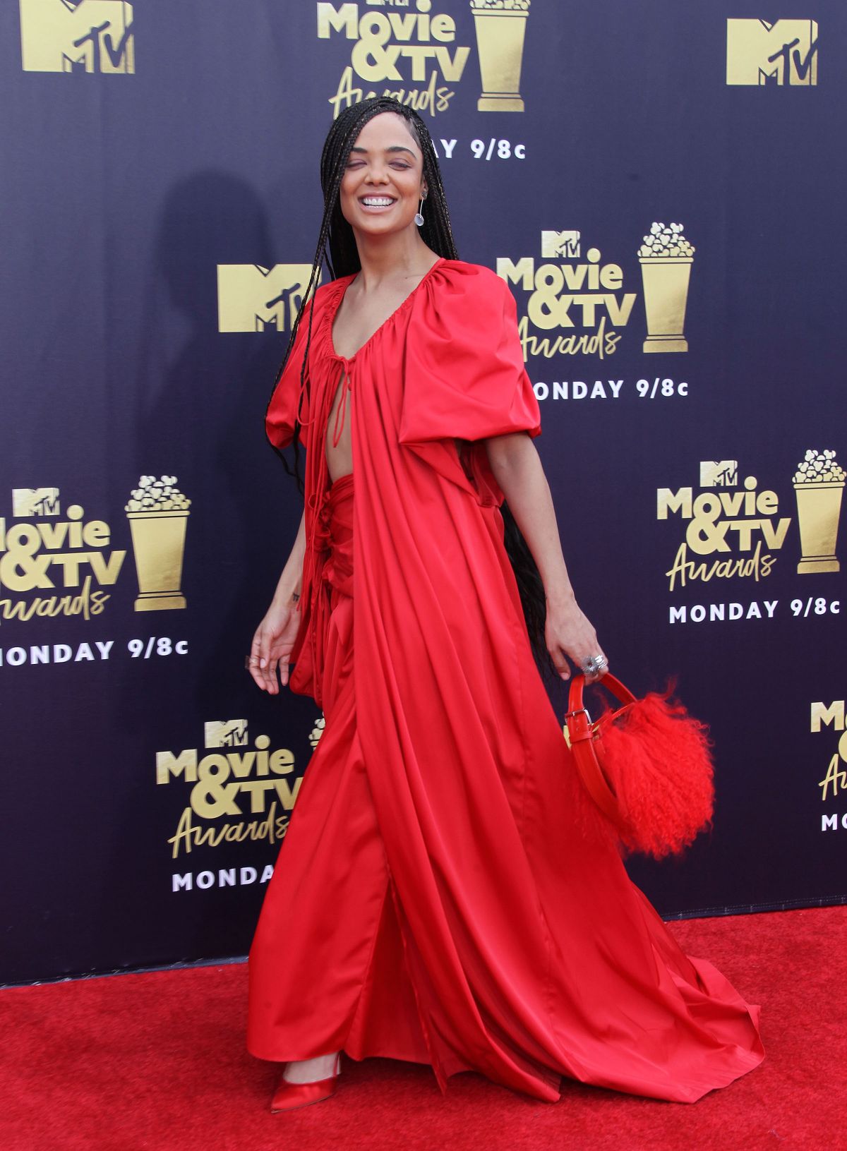 TESSA THOMPSON at 2018 MTV Movie and TV Awards in Santa Monica 06/16 ...