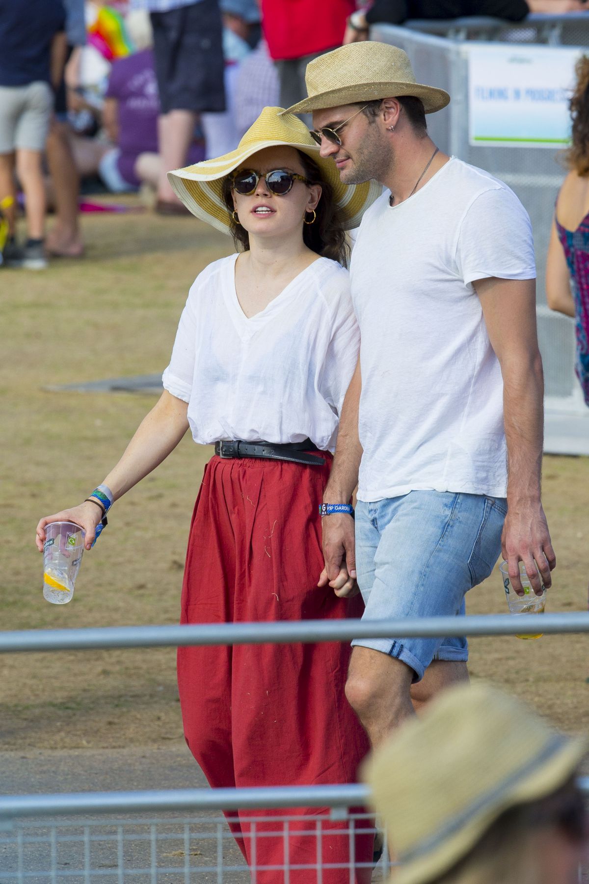 DAISY RIDLEY and Tom Bateman at British Summertime Festival in London ...