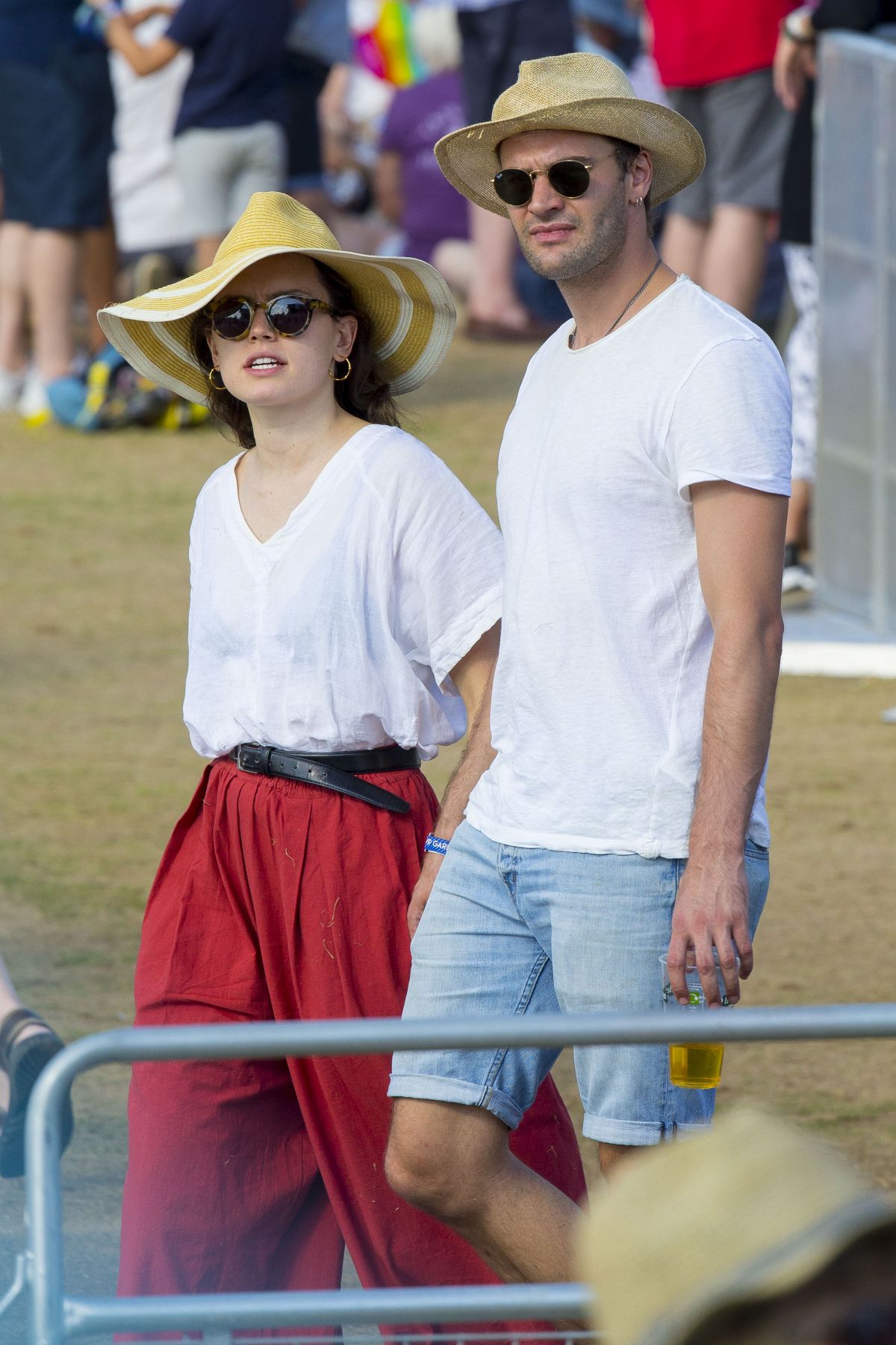 DAISY RIDLEY and Tom Bateman at British Summertime Festival in London ...