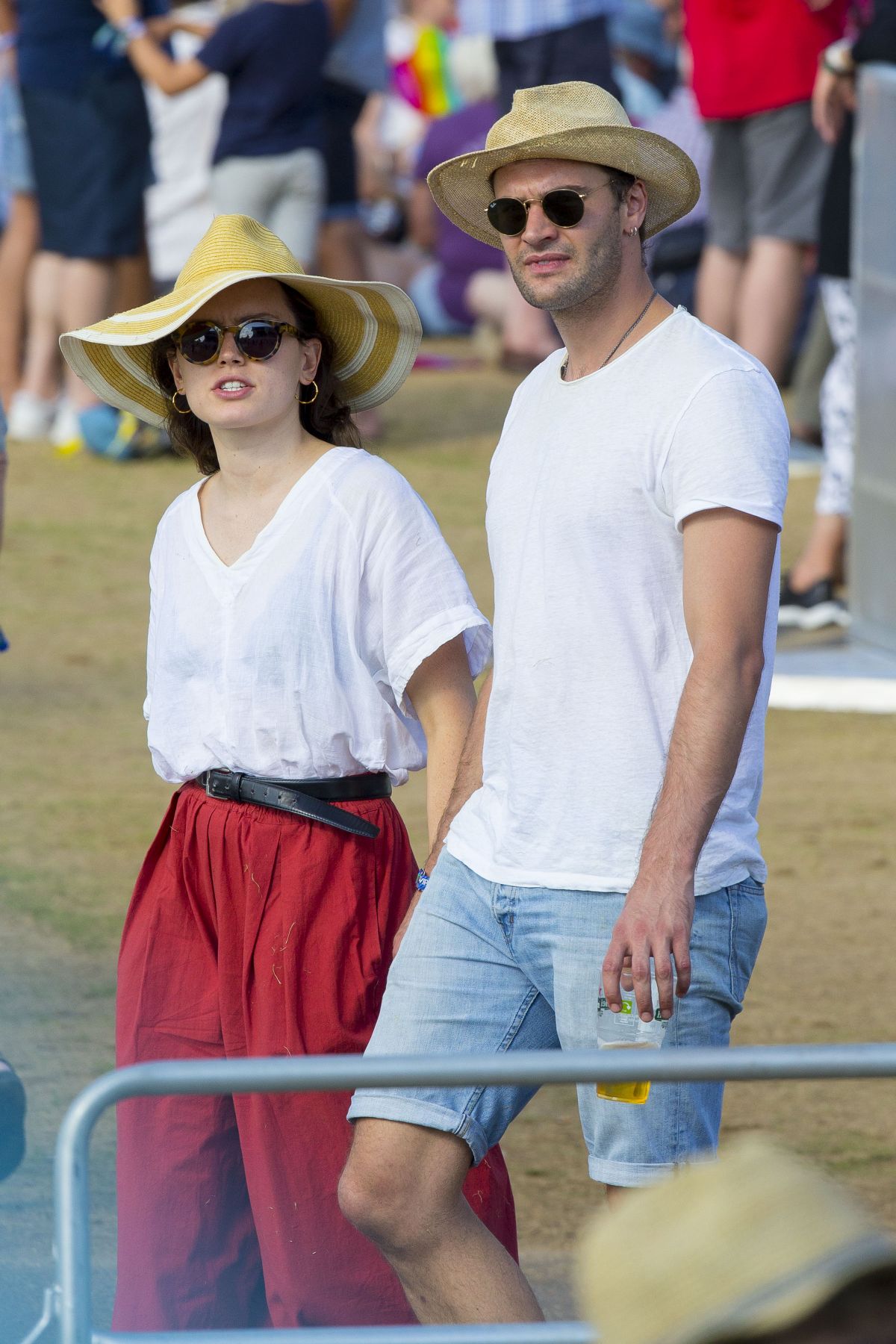 DAISY RIDLEY and Tom Bateman at British Summertime Festival in London ...
