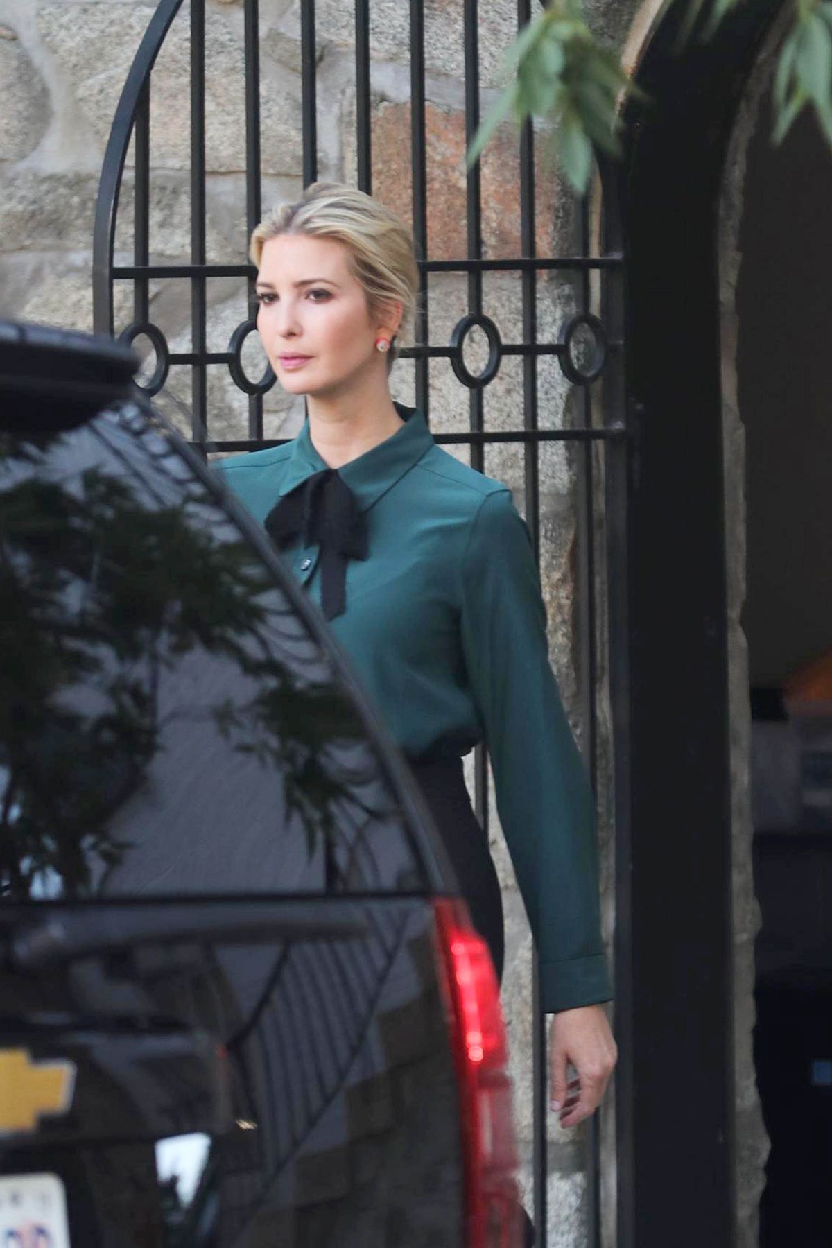 IVANKA TRUMP Leaves Her Home in Washington 07/10/2018 – HawtCelebs