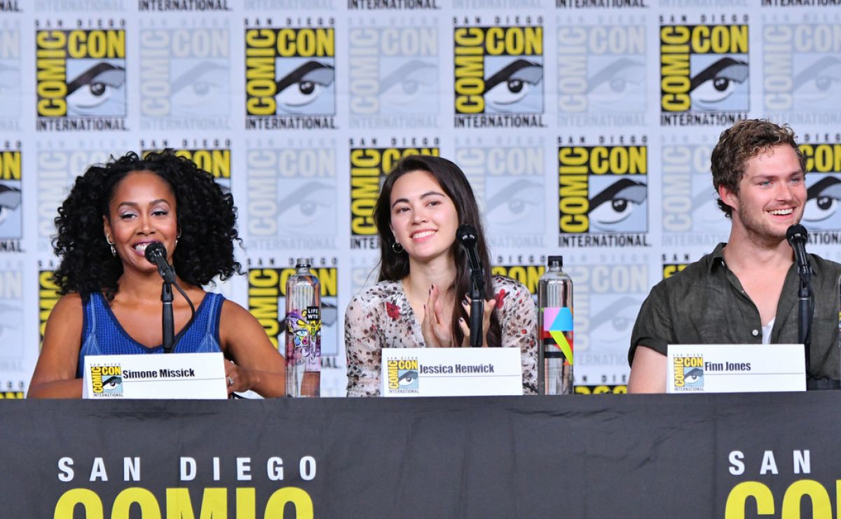 JESSICA HENWICK at Iron Fist Panel at Comic-con 2018 in San Diego 07/19 ...