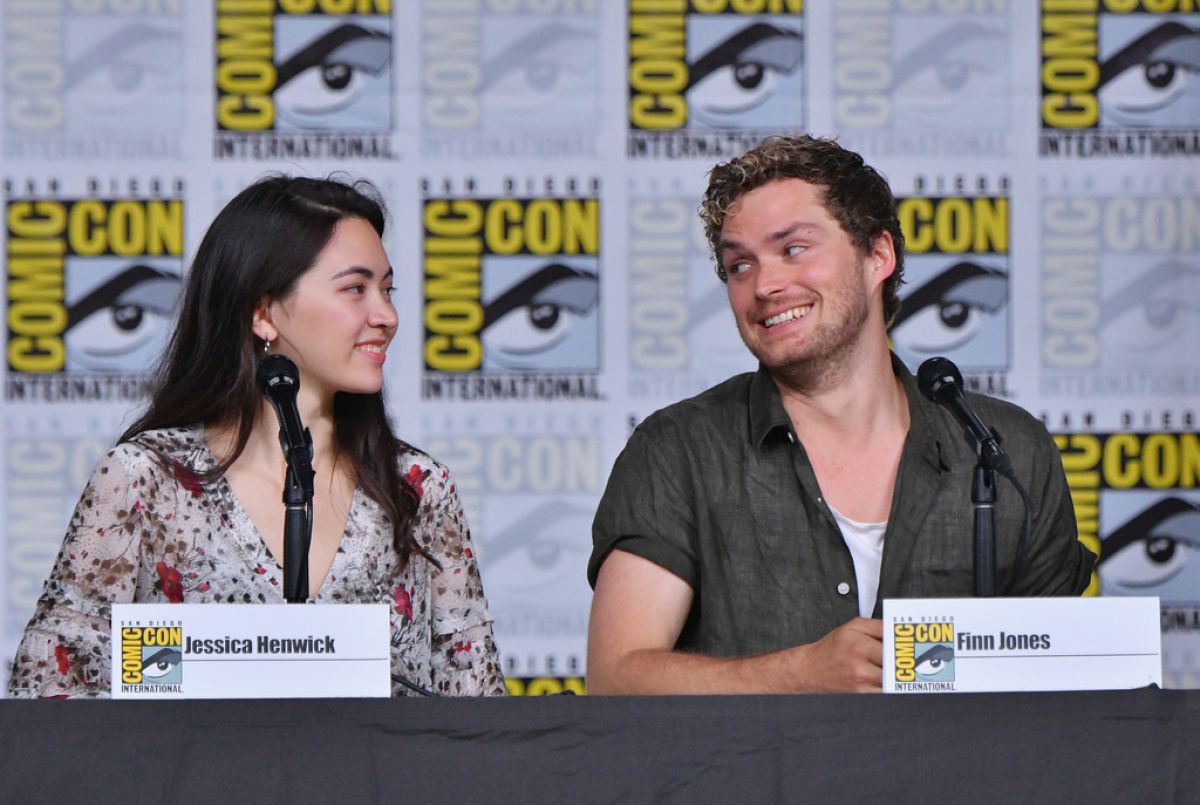 JESSICA HENWICK at Iron Fist Panel at Comic-con 2018 in San Diego 07/19 ...