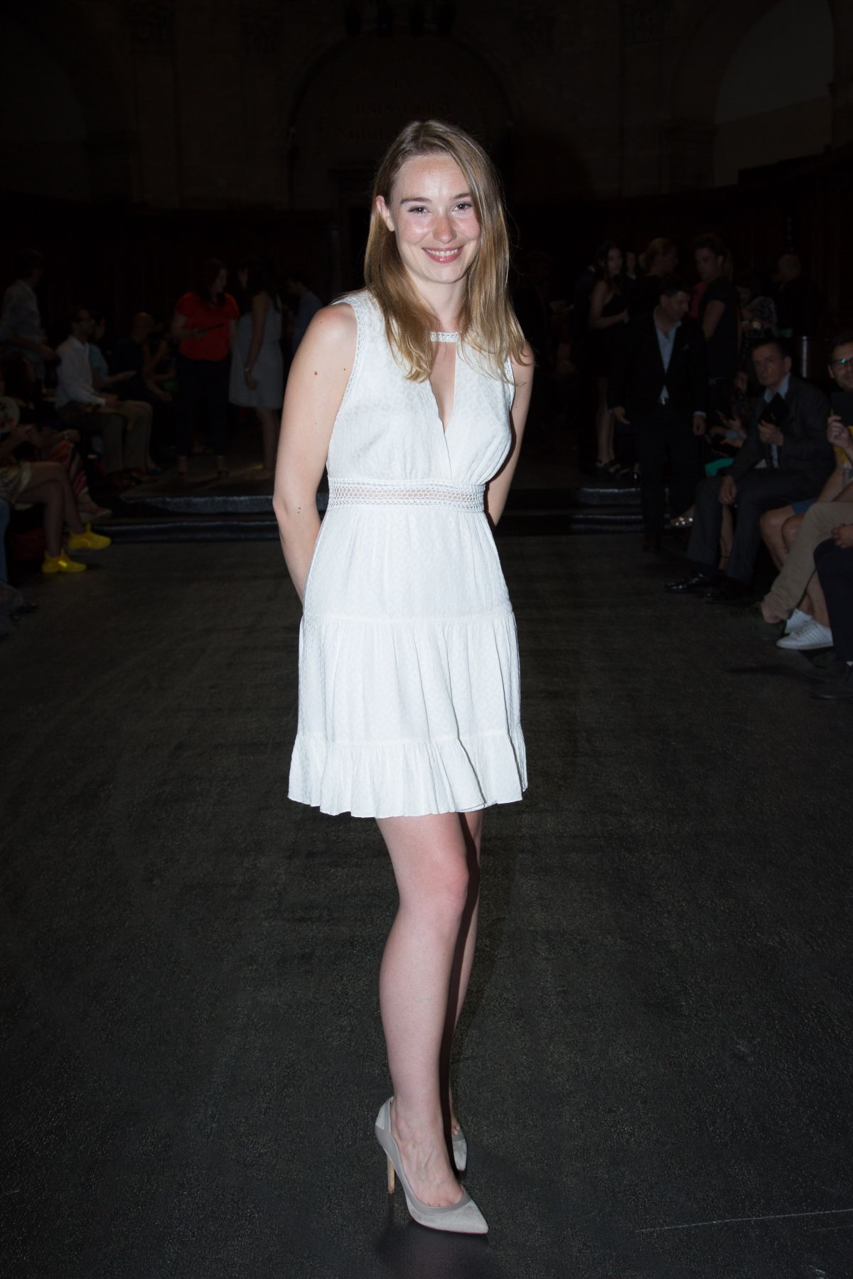 JULIE JUDD and DEBORAH FRANCOIS at Julien Fournie Haute Couture Fall ...